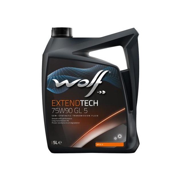 WOLF EXTENDTECH 75W90 GL 5 5L - Трансмисионни масла | Original.bg
